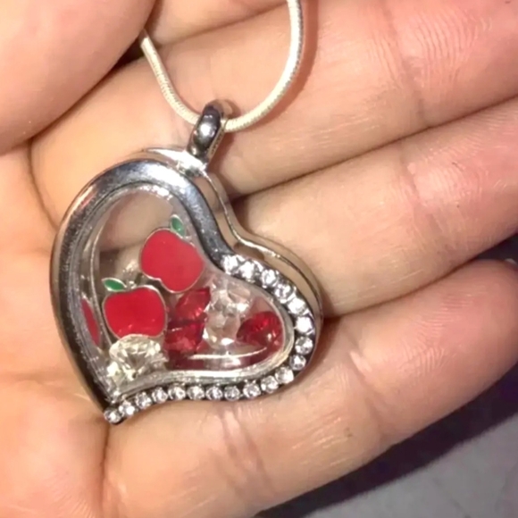 unbranded | Jewelry | Best Teacher Ever Gorgeous Apple Cha Locket ...